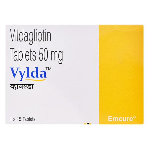 VYLDA 50mg Tablet 15's : Price, Uses, Side Effects | Netmeds