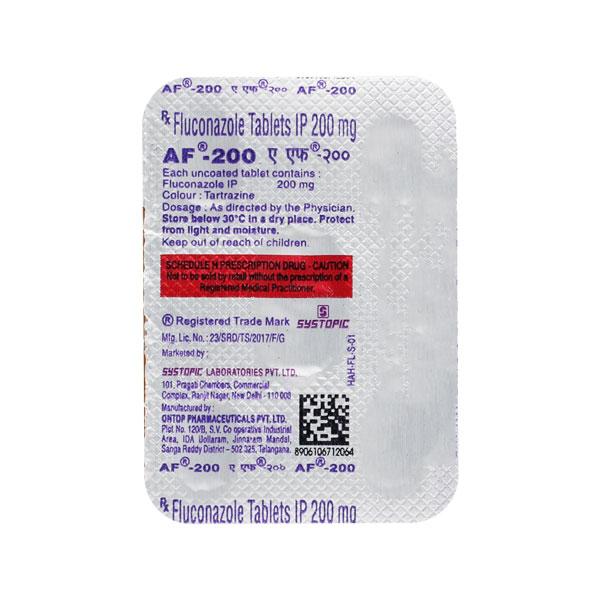 AF 200mg Tablet 1'S Price, Uses, Side effects, Substitutes | Netmeds