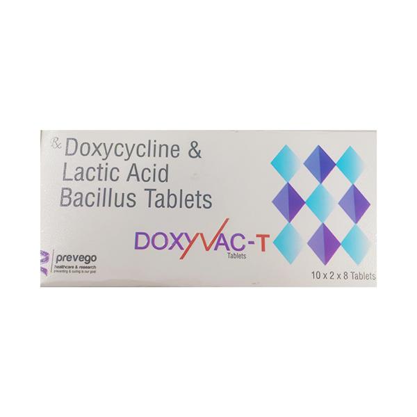 DOXYVAC T Tablet 8's Price, Uses, Side effects, Substitutes | Netmeds