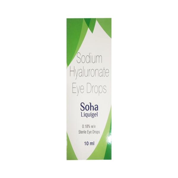 SOHA LIQUIGEL Eye Drops 10ml : Price, Uses, Side Effects | Netmeds