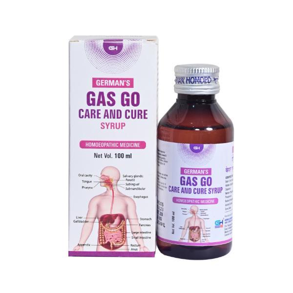 Buy German's Gas Go Care and Cure Syrup 100 ml Online at Best Price ...