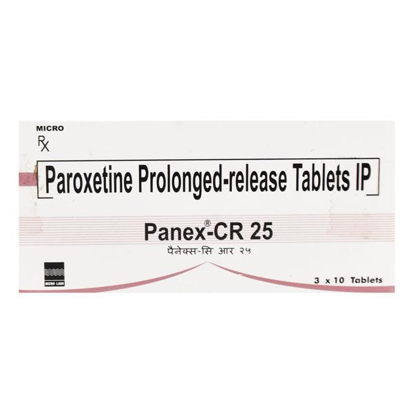 Panex CR 25mg Tablet 10'S : Price, Uses, Side Effects | Netmeds