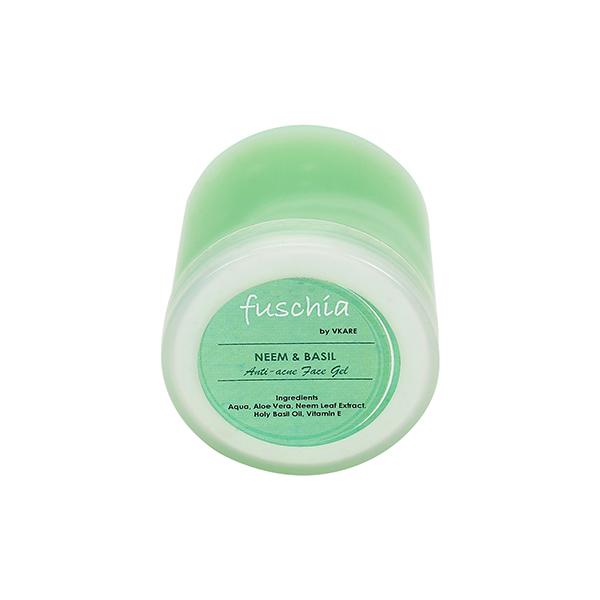 Buy Fuschia Anti Acne Face Gel - Neem & Basil 100 gm Online at ...
