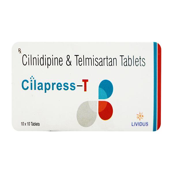 Buy CILAPRESS T Tablet 10's Online at Upto 25% OFF | Netmeds