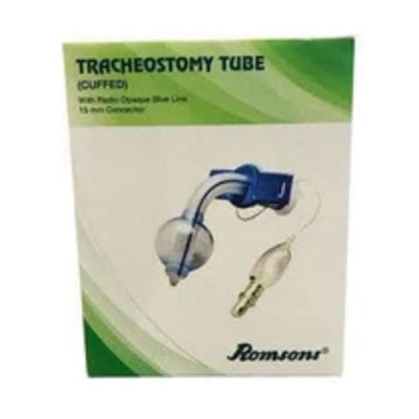 Buy Romsons Tracheostomy Tube Cuffed (7.5 mm) 1's Online at Discounted ...