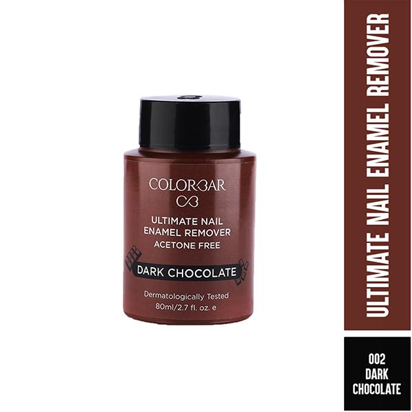 Buy Colorbar Ultimate Nail Enamel Remover - Acetone Free Dark Chocolate ...