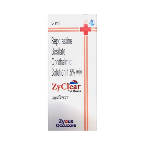 Zyclear Eye Drop 5ml : Uses, Side Effects, Price | Netmeds