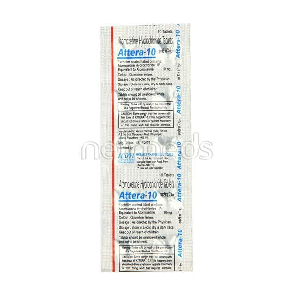 Attera 10mg Tablet 10'S - Price, Uses, Side Effects, and Substitutes ...