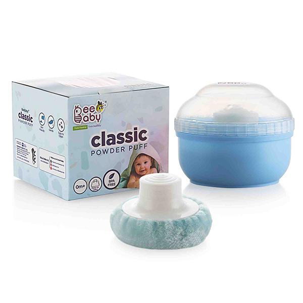 Buy Beebaby Classic Powder Puff for Baby - Blue 1's Online at ...