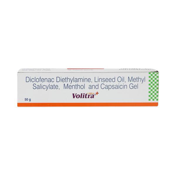 Volitra Plus Gel 50gm Price, Uses, Side effects, Substitutes | Netmeds