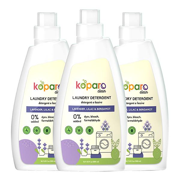 Koparo Clean Laundry Detergent (Pack of 3 x 500 ml)- Lavender, Lilac ...