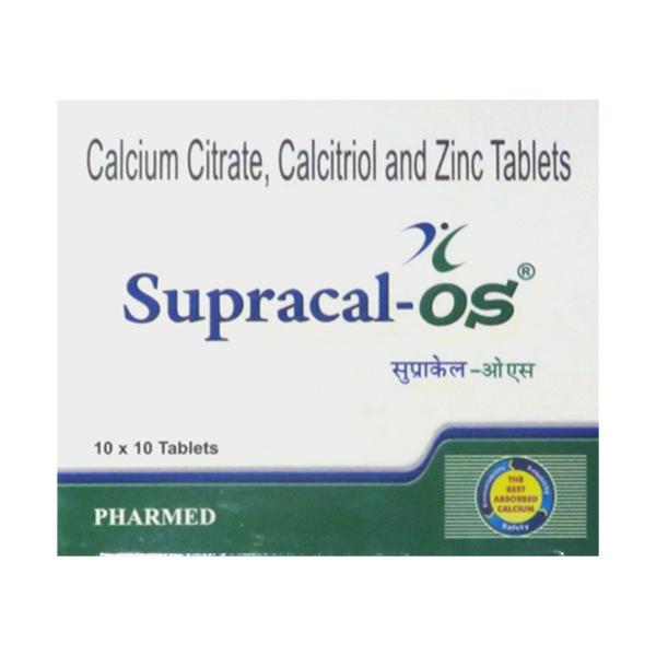 Supracal OS Tablet 10'S : Uses, Side Effects, Price | Netmeds