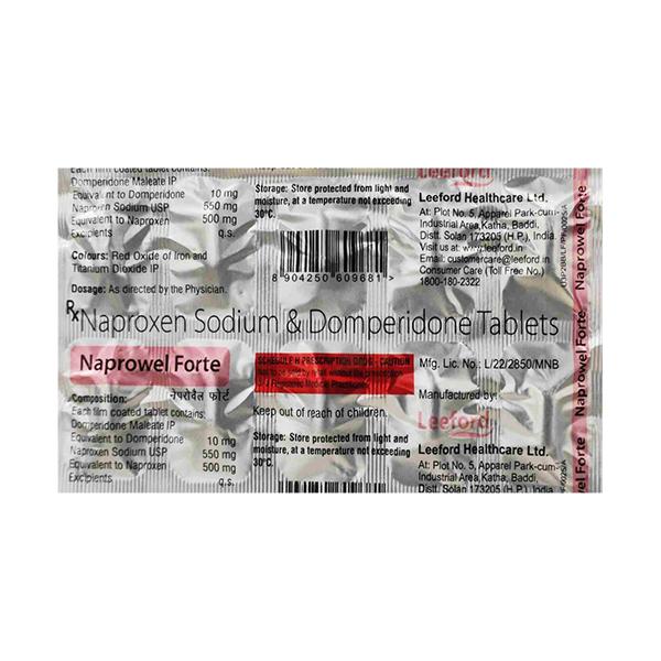 NAPROWEL FORTE Tablet 10's