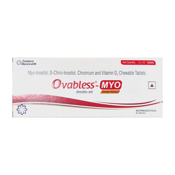 Ovabless Myo Orange Flavour Chewable Tablet 10'S Price, Uses, Side ...