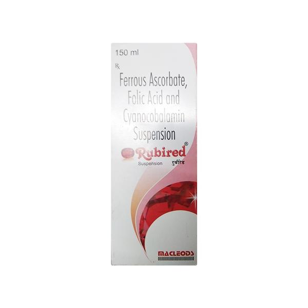 Buy RUBIRED Suspension 150ml Online at Upto 25% OFF | Netmeds