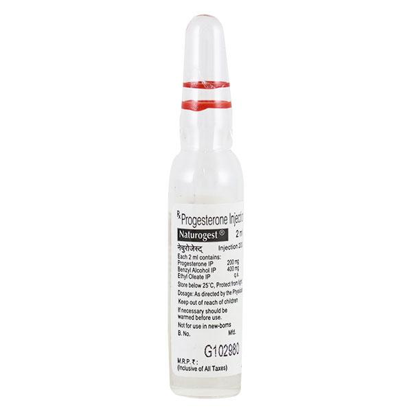 Buy Naturogest 200mg Injection 2ml Online at Upto 25% OFF | Netmeds