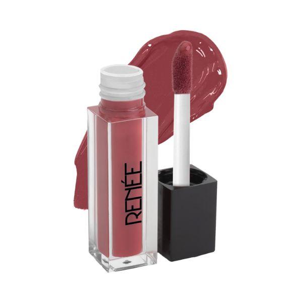 Buy Renee Stay With Me Mini Matte Lip Color, Desire For Brown 2 ml ...