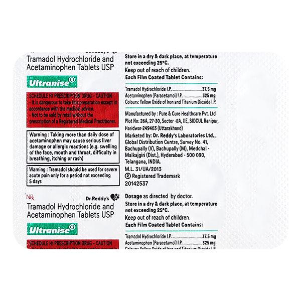 ULTRANISE Tablet 10's - Price, Uses, Side Effects, and Substitutes ...
