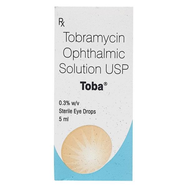 Toba Eye Drops 5ml - Price, Uses, Side Effects | Netmeds