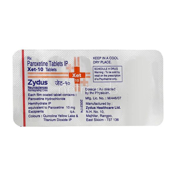XET 10mg Tablet 10'S : Price, Uses, Side Effects | Netmeds