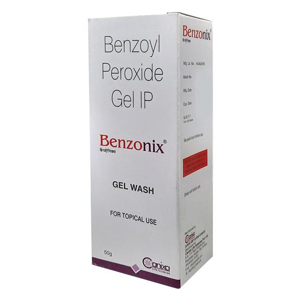 Buy BENZONIX Gel Wash 50gm Online at Upto 25% OFF | Netmeds