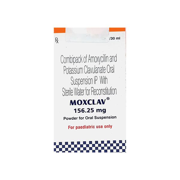 Buy MOXCLAV 156.25mg Oral Suspension 30ml Online at Upto 25% OFF | Netmeds