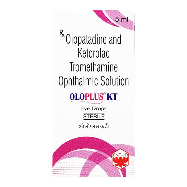 Buy OLOPLUS KT Eye Drops 5ml Online at Upto 25% OFF | Netmeds