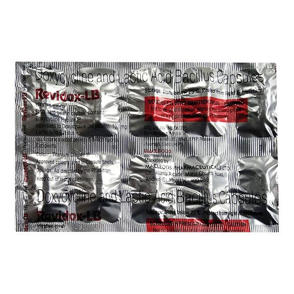 Buy Revidox LB Capsule 10'S Online at Upto 25% OFF | Netmeds
