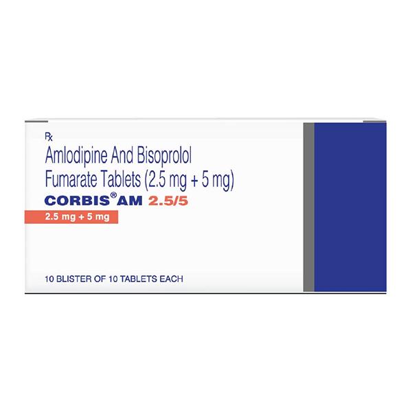 CORBIS AM 2.5/5 Tablet 10's