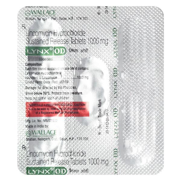 LYNX OD Tablet 5's Price, Uses, Side effects, Substitutes | Netmeds