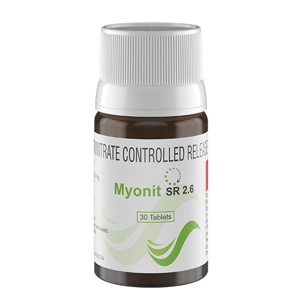 Myonit SR 2.6mg Tablet 30'S : Uses, Side Effects, Price | Netmeds