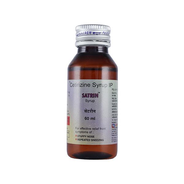 Buy Satrin Syrup 60ml Online at Upto 25% OFF | Netmeds