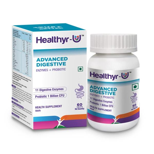 Healthyr-U Advanced Digestive Enzymes + Probiotic Tablet 60's 60's ...