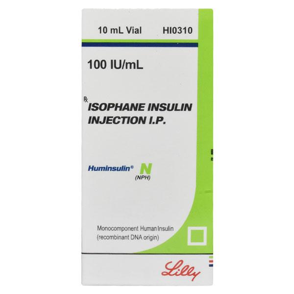 Huminsulin N 100IU Injection 1X10ml : Price, Uses, Side Effects | Netmeds