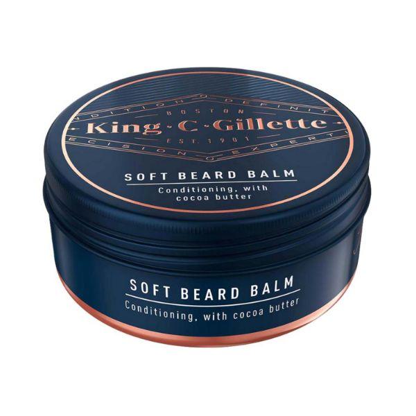 Buy GilletteKing C. Gillette Men's Soft Beard Balm 100 ml Online at ...