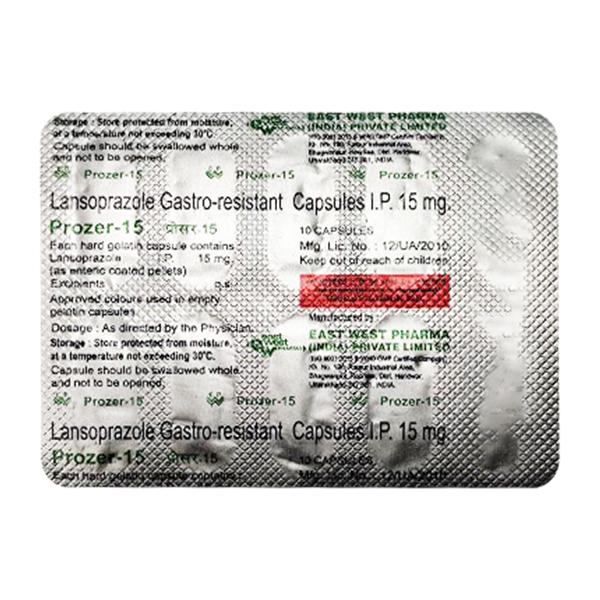 Buy Prozer 15mg Capsule 10'S Online up to 25% Off | Netmeds
