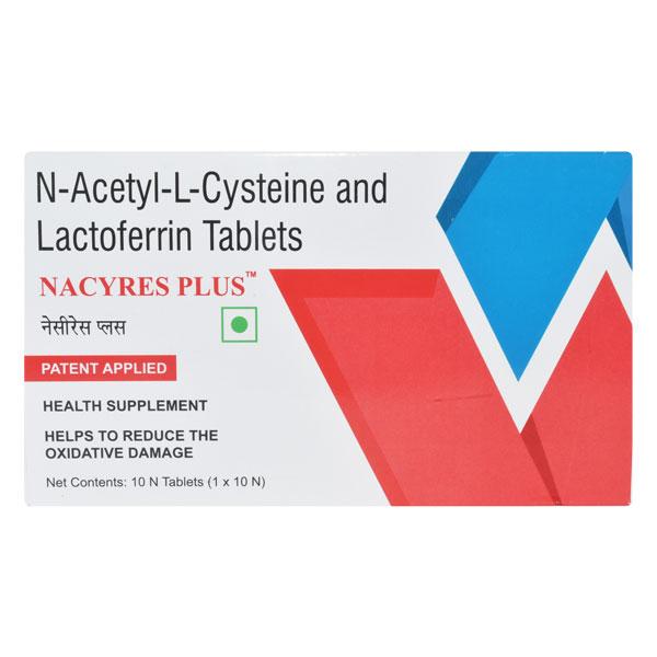 NACYRES PLUS Tablet 10's - Price, Uses, Side Effects | Netmeds