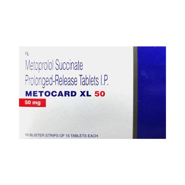 METOCARD XL 50 Tablet 15's Price, Uses, Side effects, Substitutes | Netmeds