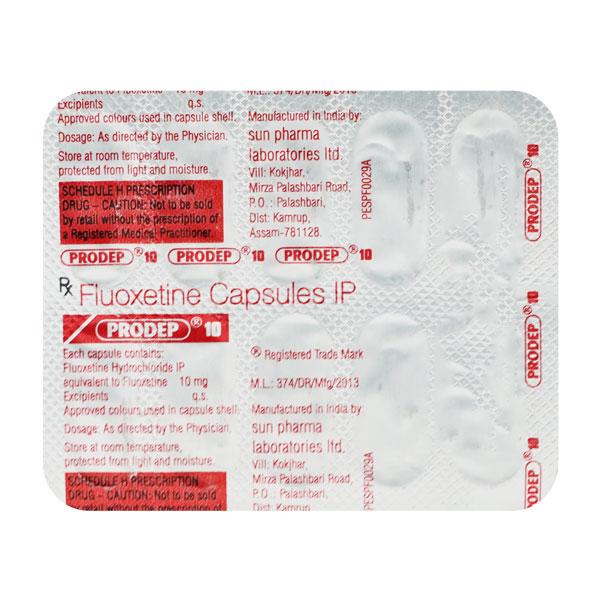 Prodep 10mg Capsule 10'S : Price, Uses, Side Effects | Netmeds