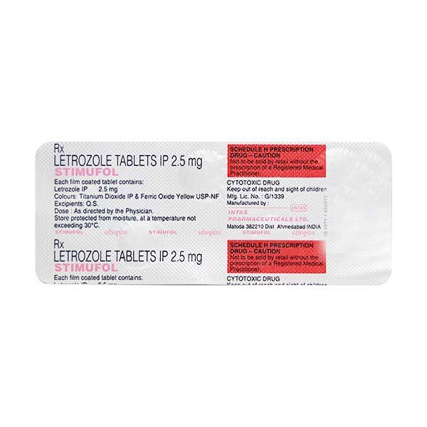 Stimufol 2.5mg Tablet 5'S Price, Uses, Side effects, Substitutes | Netmeds