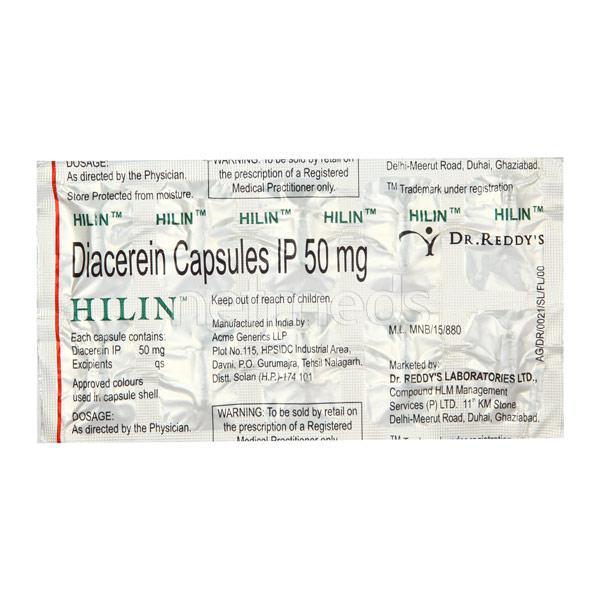 Hilin 50mg Capsule 10'S Price, Uses, Side effects, Substitutes | Netmeds