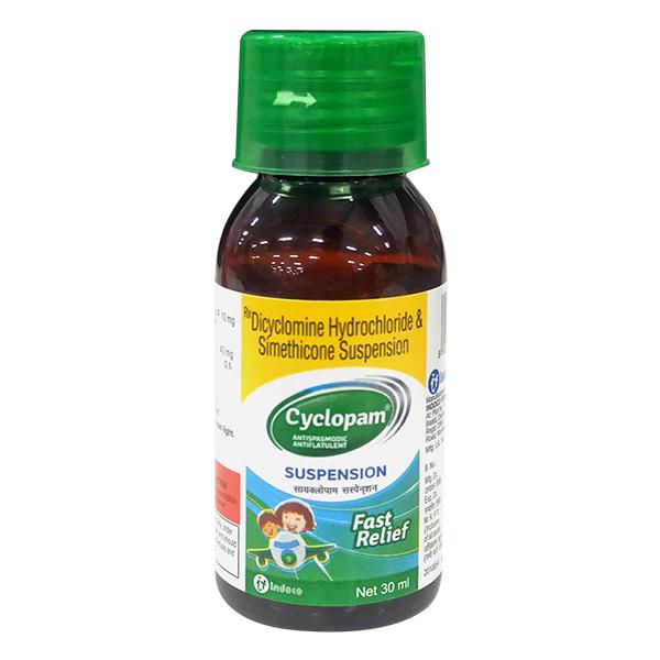 Buy Cyclopam Suspension 30ml Online at Upto 25% OFF | Netmeds