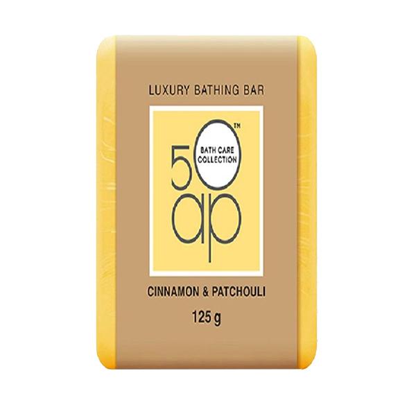 Buy 50 AP Luxury Bathing Bar - Cinnamon & Patchouili 125 gm Online at ...
