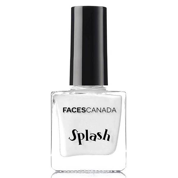 Buy Faces Canada Splash Nail Enamel White O White 14 8 Ml Online at ...
