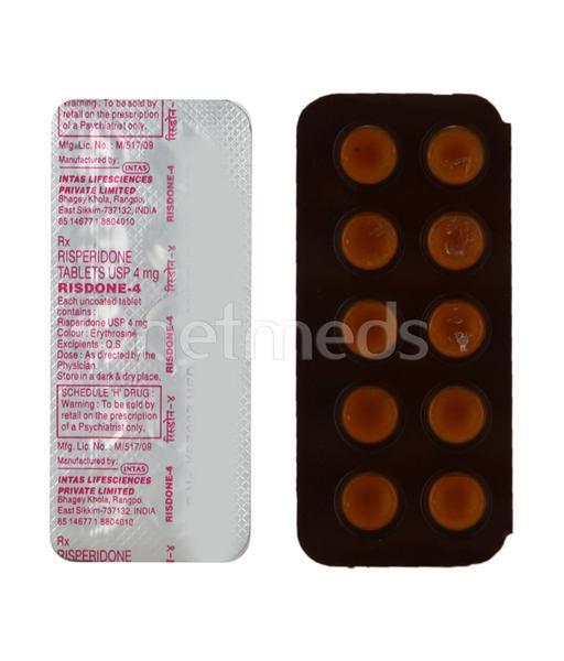 Risdone 4mg Tablet 10'S Price, Uses, Side effects, Substitutes | Netmeds