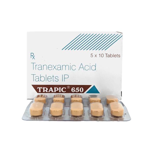 Trapic 650mg Tablet 10'S Price, Uses, Side effects, Substitutes | Netmeds