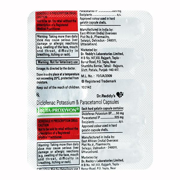 Buy Buta Proxyvon Capsule 10'S Online at Upto 25% OFF | Netmeds