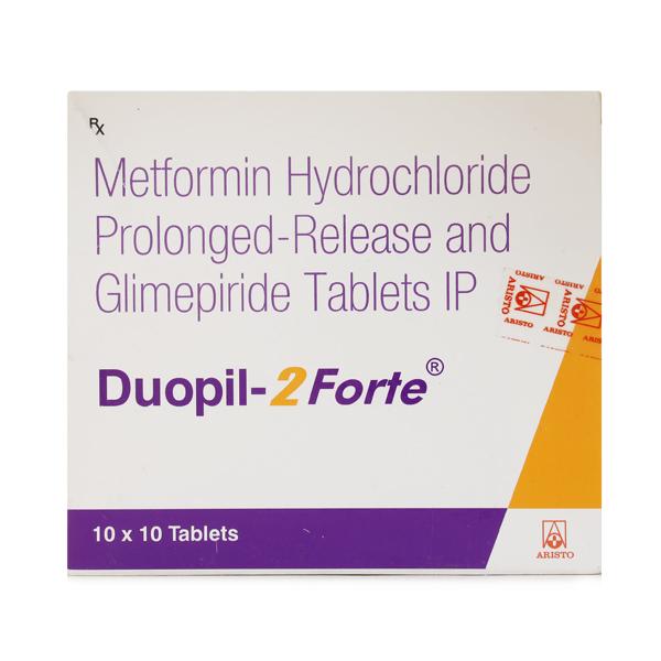 Duopil Forte 2mg Tablet 10'S : Price, Uses, Side Effects | Netmeds