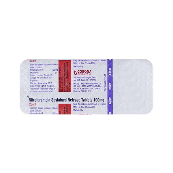 Buy Xonift 100mg Tablet 10'S Online at Upto 25% OFF | Netmeds