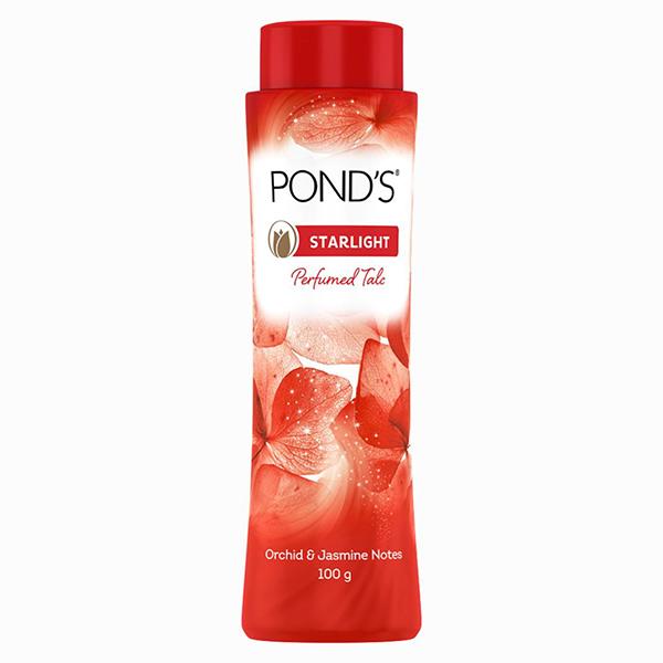 Buy Pond's Starlight Perfumed Talc Powder, Orchid & Jasmin Notes 100 gm ...